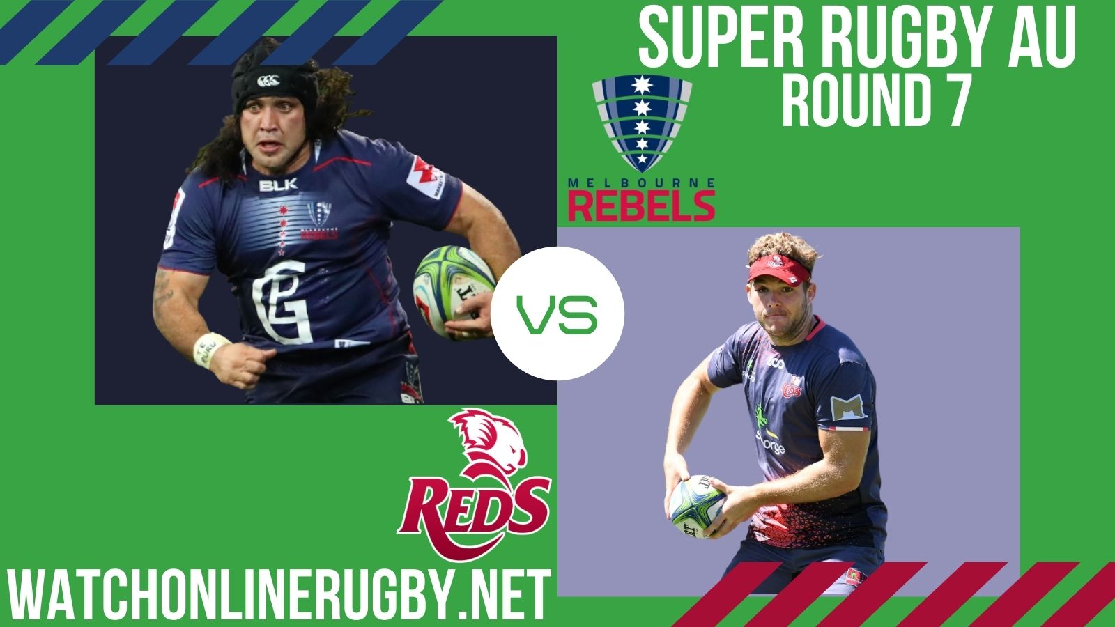 Rebels vs Reds 2022 Live Stream | RD 9 - Full Match Replay